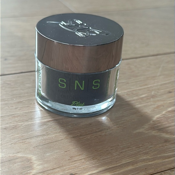 SNS Healthy Natural Nails | Other | Black Sparkle Sns Powder Hc9 | Poshmark